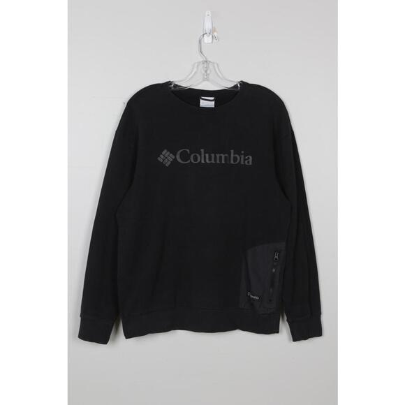 Columbia | Tops | 0s Columbia Logo Pocket Crewneck | Poshmark